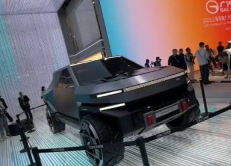 GAC Pickup 01: Konsep Pikap Listrik Futuristik ala Cybertruck Siap ...